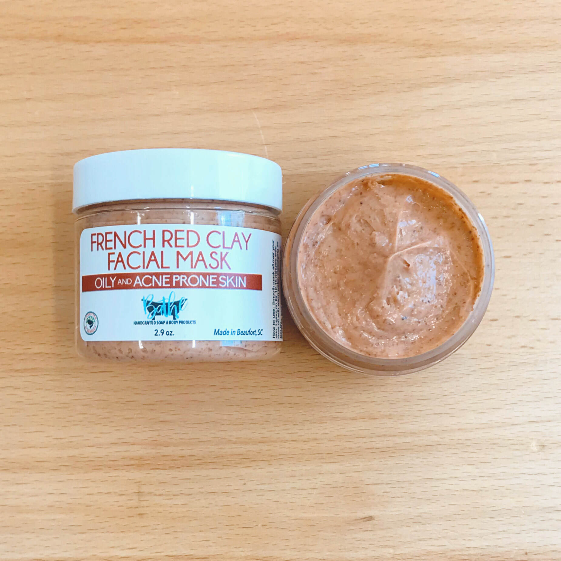French Red Clay Mask | Bathe In Beaufort